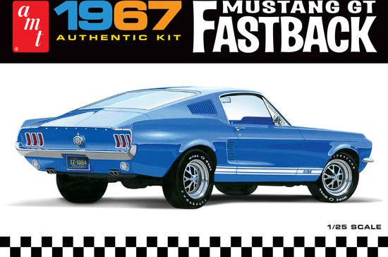 AMT : Ford Mustang GT Fastback 1967 | Hobby2000 Modélisme